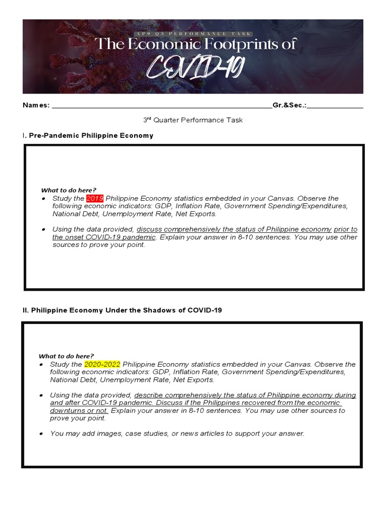 Q3 Performance Task Template | PDF