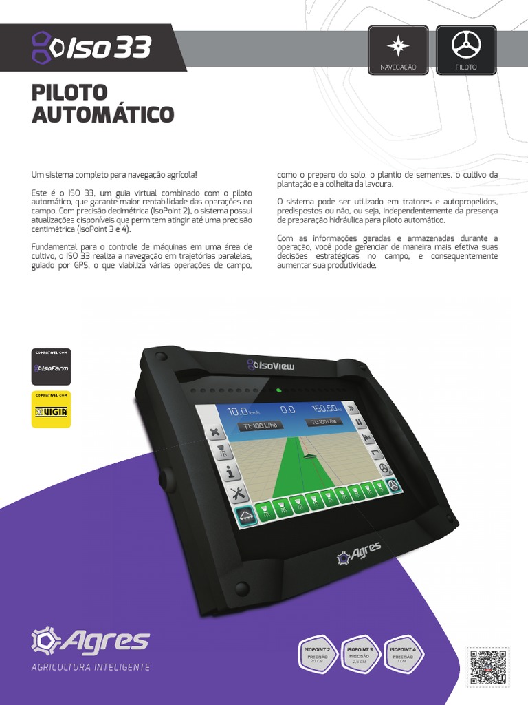AF ISO33 AGRES Distribuicao PDF | PDF | Agricultura | Sistema de Posicionamento Global (GPS)