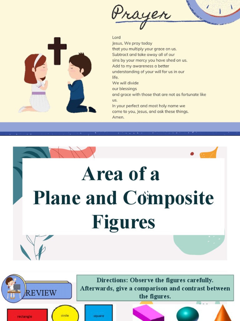 Area Calculation for Plane Figures | PDF