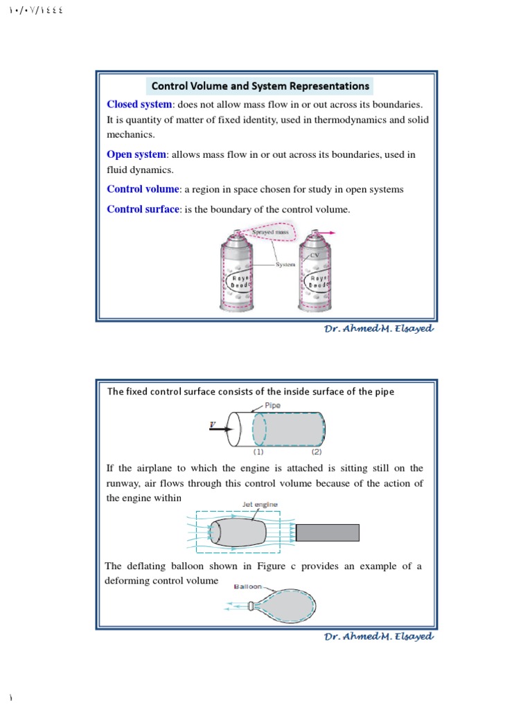 Lecture 2 - The Reynolds Transport Theorem | PDF | Fluid Dynamics ...