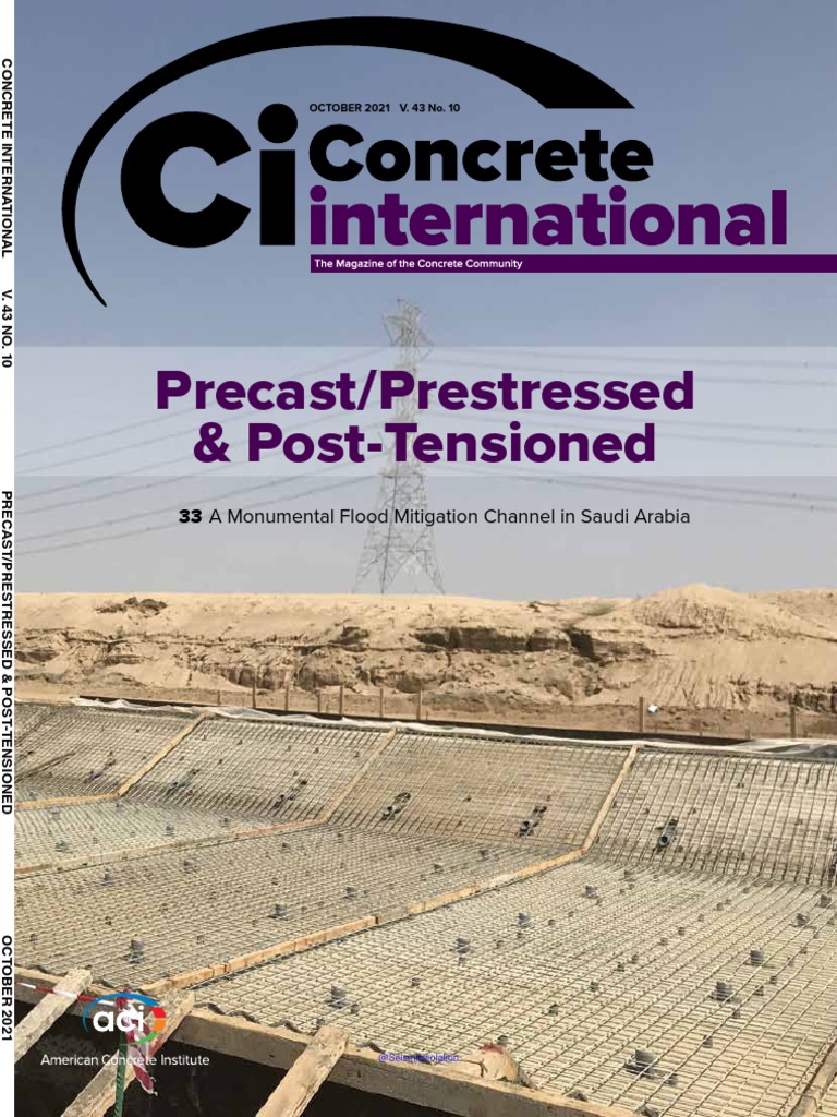 ACI Concrete International Vol 43 No 10 Precast Prestressed & Post | PDF