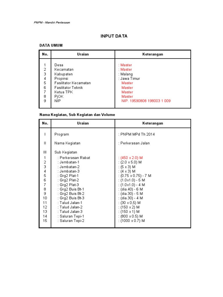 2a. CONTOH RAB-RABAT-T1-ok | PDF
