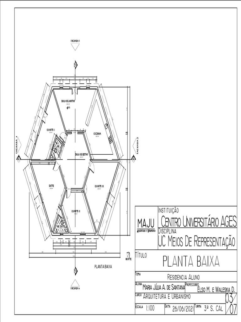 3 - PLANTA BAIXA (Maria Júlia) | PDF