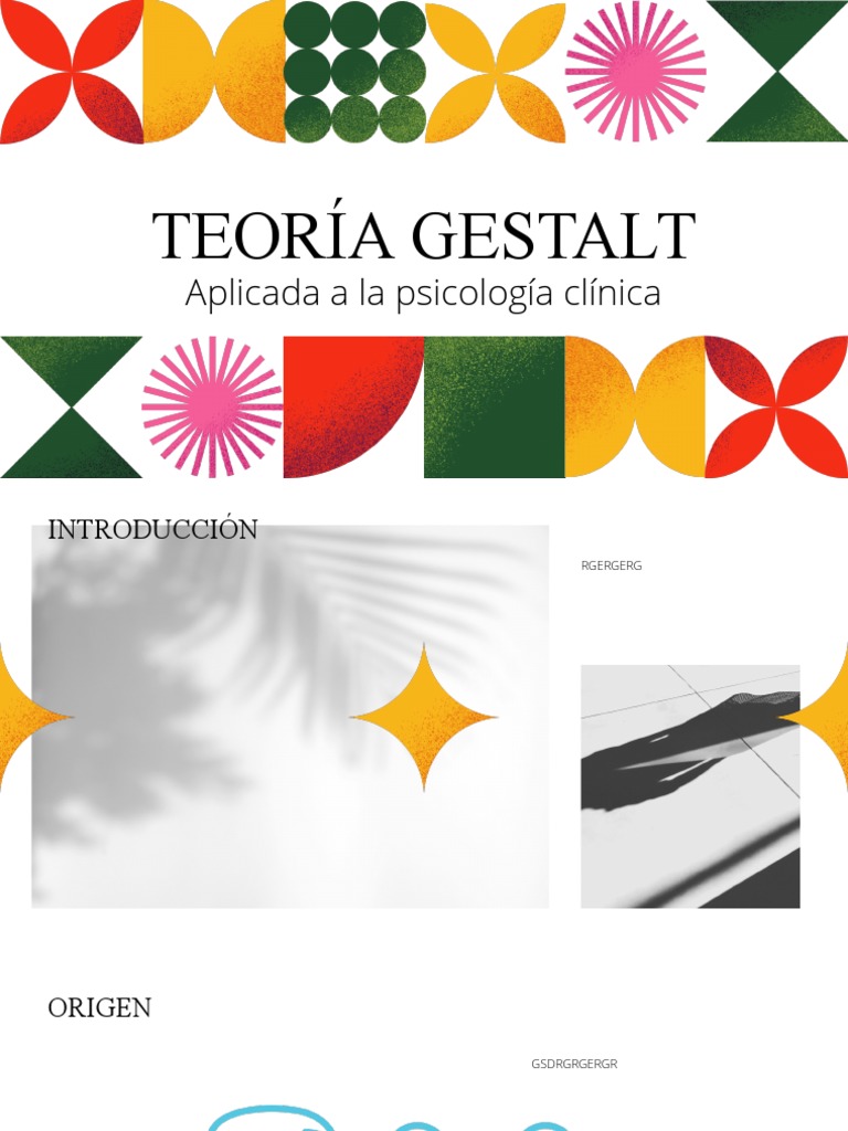 TEORÍA GESTALT | PDF