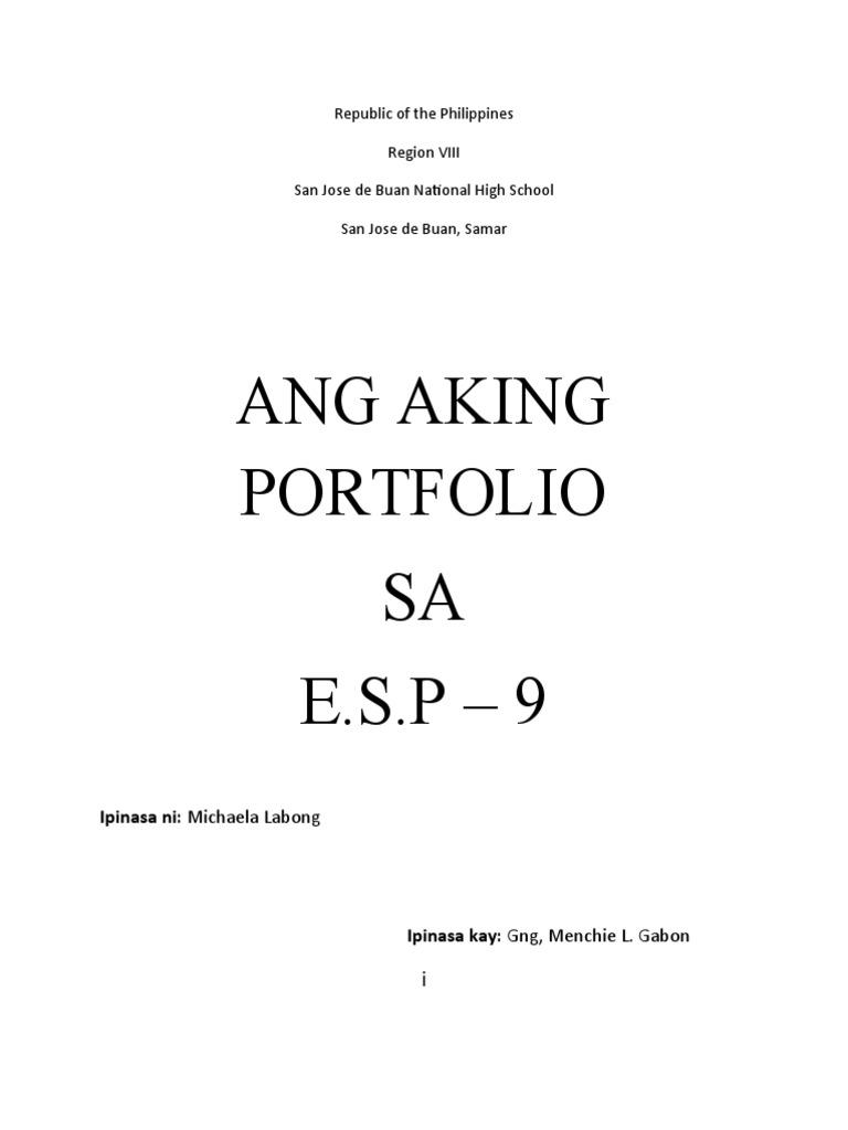 Michaela Portfolio | PDF