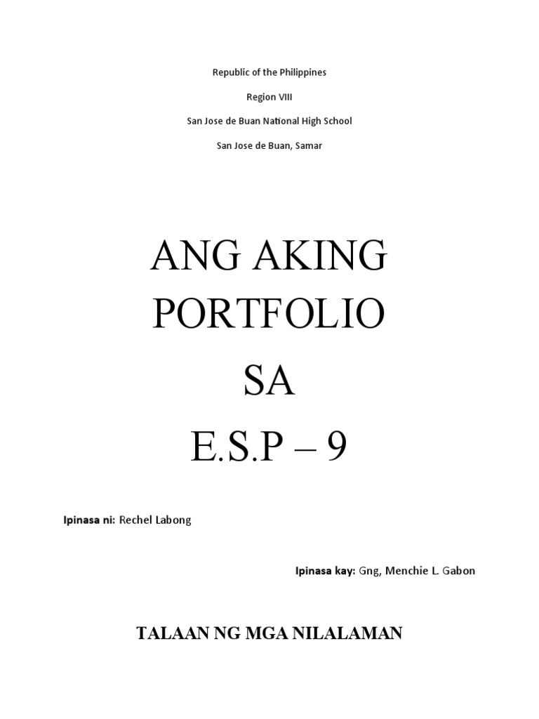 Rechel Portfolio | PDF