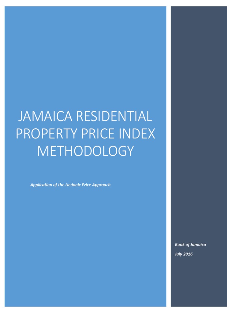 Residential Property Price Index Methodology - FINSTAB | PDF | Index ...