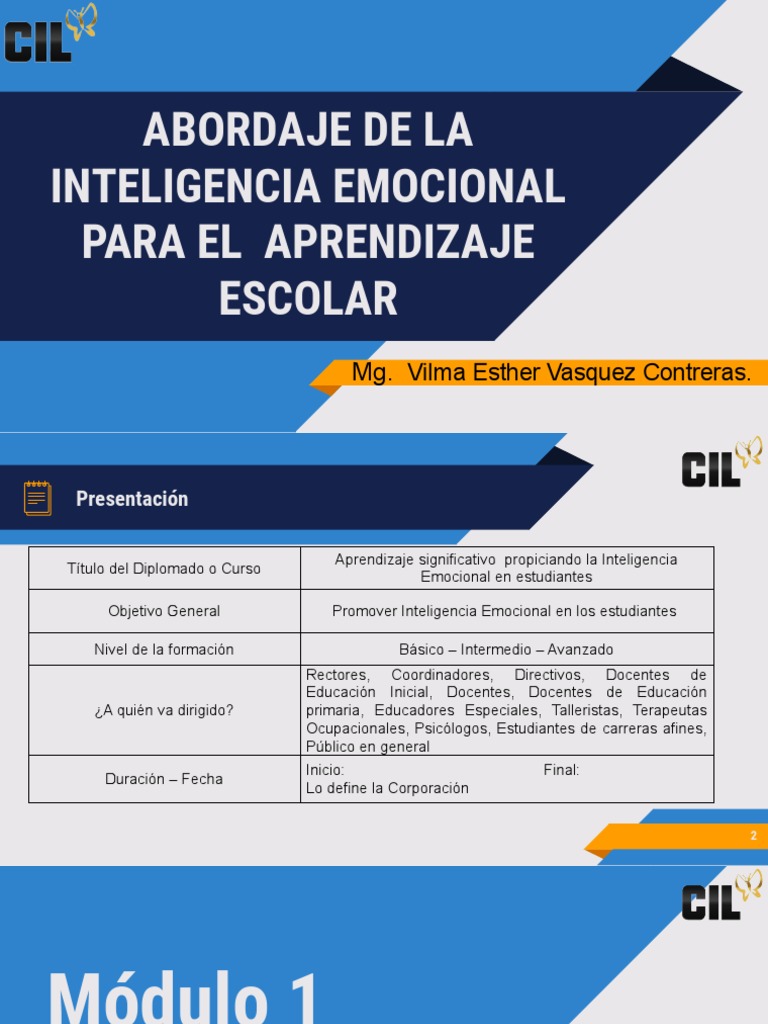 Abordaje De La Inteligencia Emocional Para El Aprendizaje Escolar Pdf