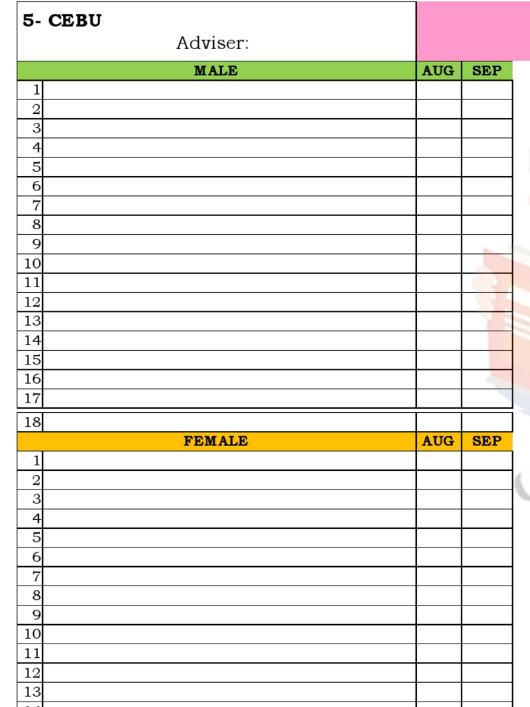 Reading Progress Chart | PDF