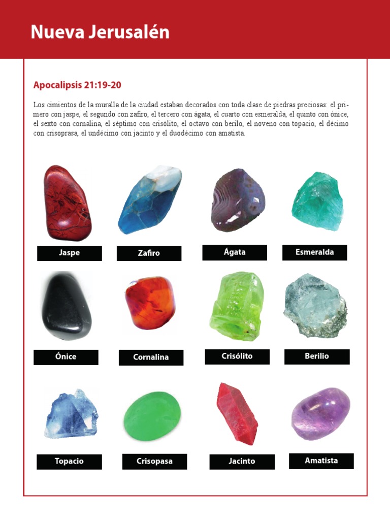 Piedras Preciosas Apo 21 | PDF