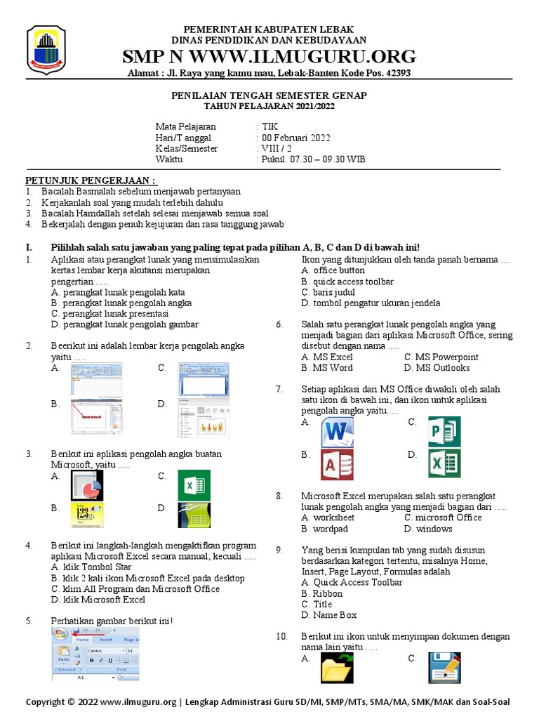 PTS Ii Tik Viii | PDF