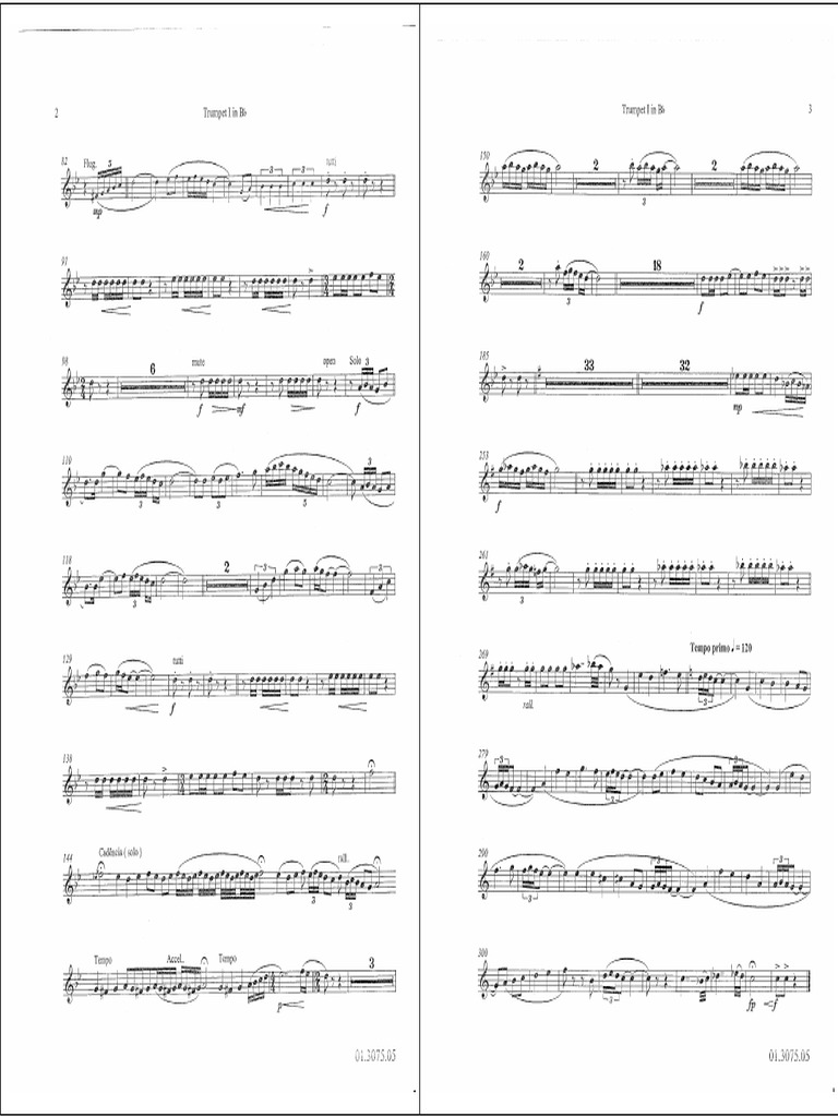 Hispânico - 1 Trompete | PDF
