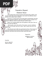 Intramurals 2023 Narrative Report | PDF