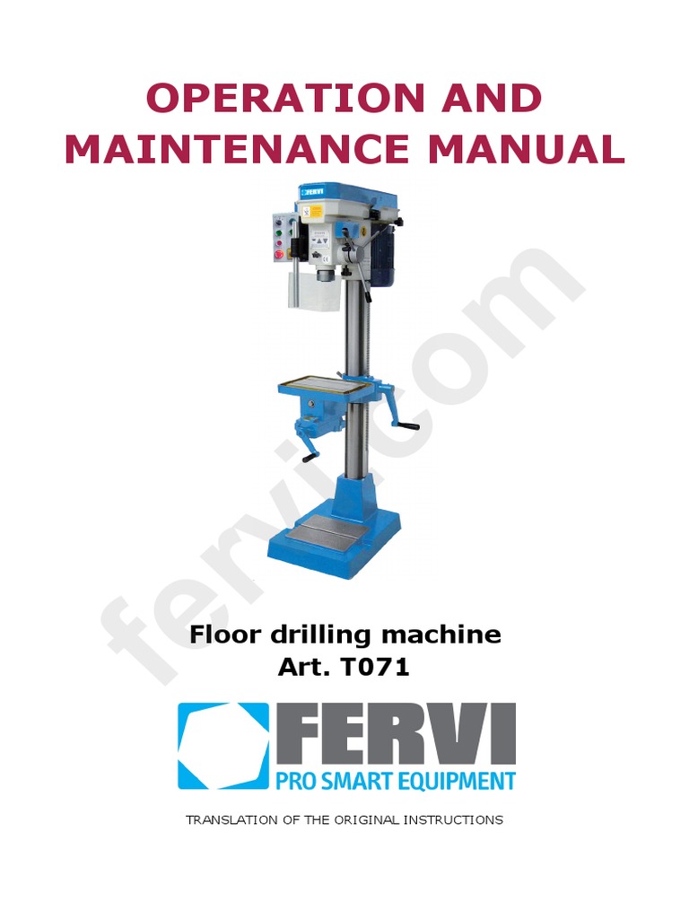t071 User Manual PDF | PDF | Belt (Mechanical) | Drill