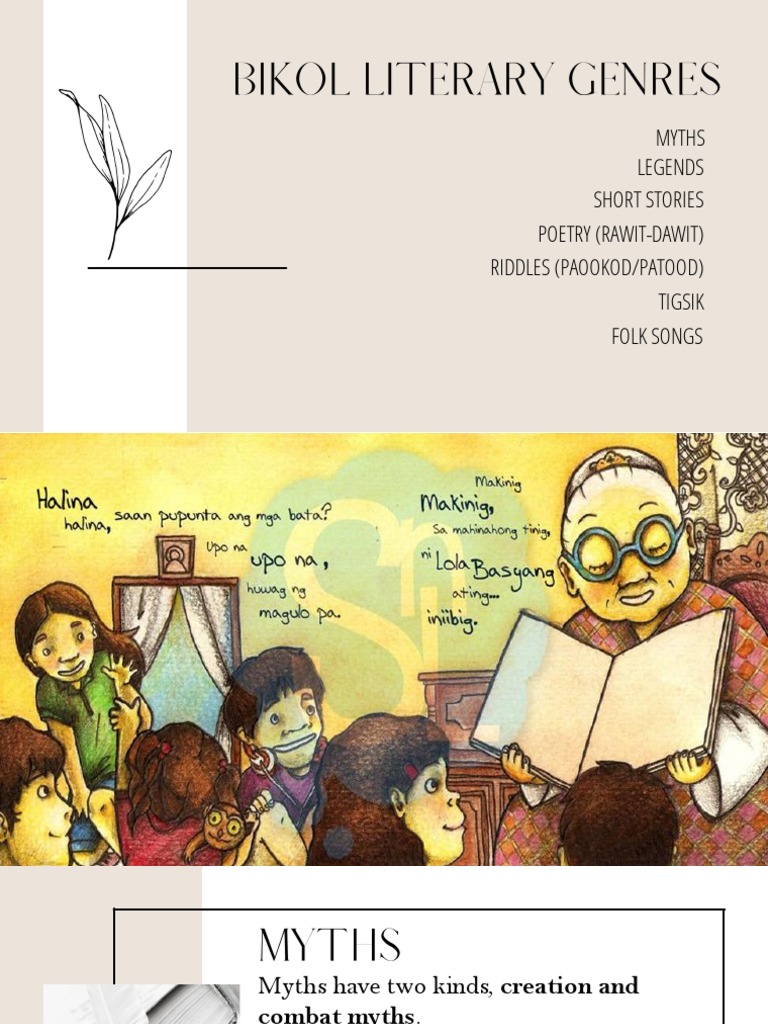 Bicol Literary Genres | PDF | Fairies
