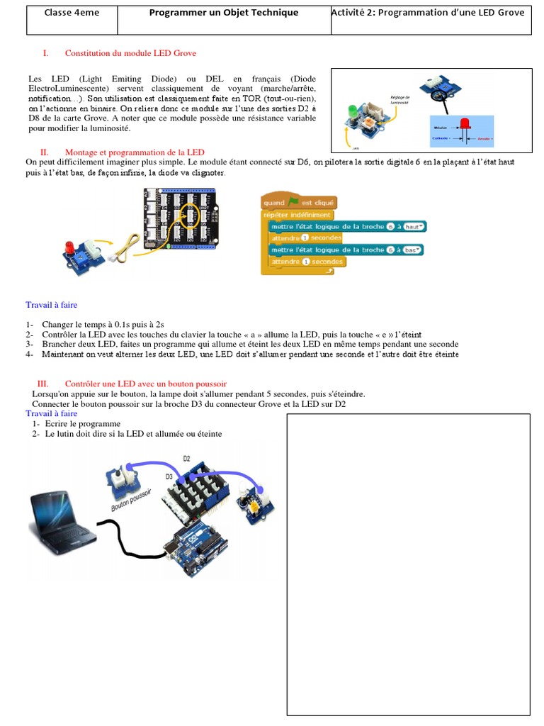 Activite 2 LED | PDF