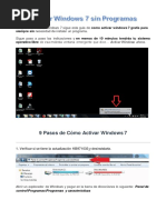 Claves Genéricas Windows 7 | PDF | Windows 7 | Microsoft Windows