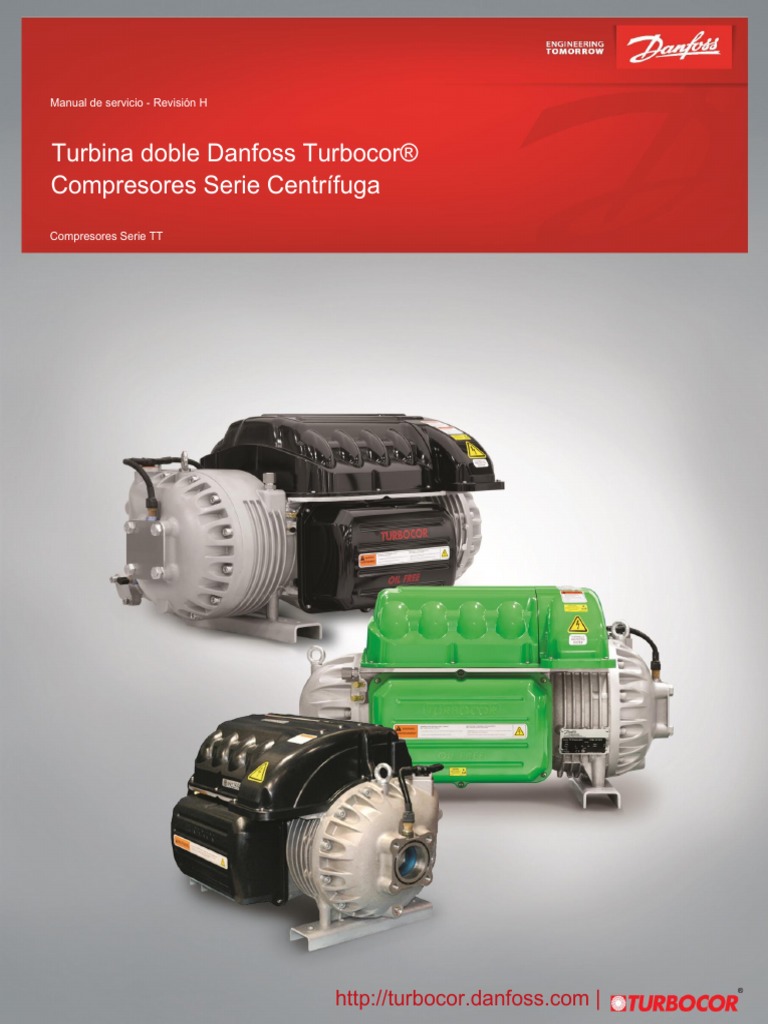 Manual de Servicio Compresores Turbocor Serie TT | PDF | Componentes ...