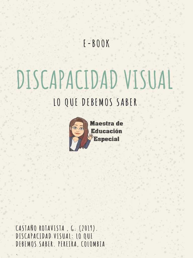 E-Book - Discapacidad Visual PDF | PDF | Aprendizaje | Enseñando