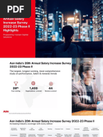Aon Salary Increase and Turnover Survey India 2023-24 - Phase II - Detailed Report | PDF ...