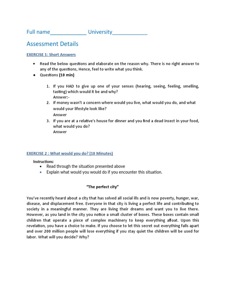 Dereja Academy 2020 Assessment Details Candidates | PDF | Communication