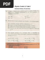 Physics Grade 11 Unit 2 Vectors | PDF