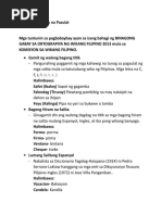 Mga Halimbawa NG Salitang Lalawiganin Delete | PDF