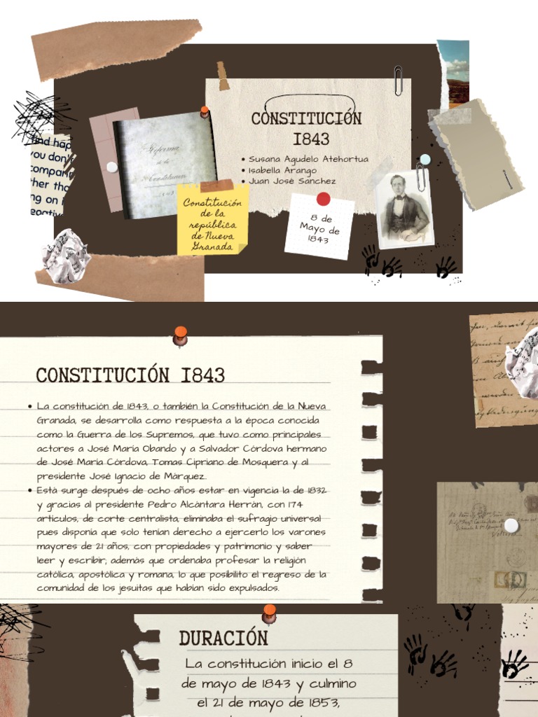 Constitución del 1843 | PDF | Elecciones | Ejecutivo (gobierno)