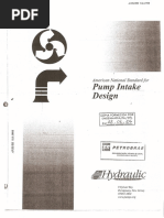 Pump Sump Design Guide | PDF | Vortices | Pump