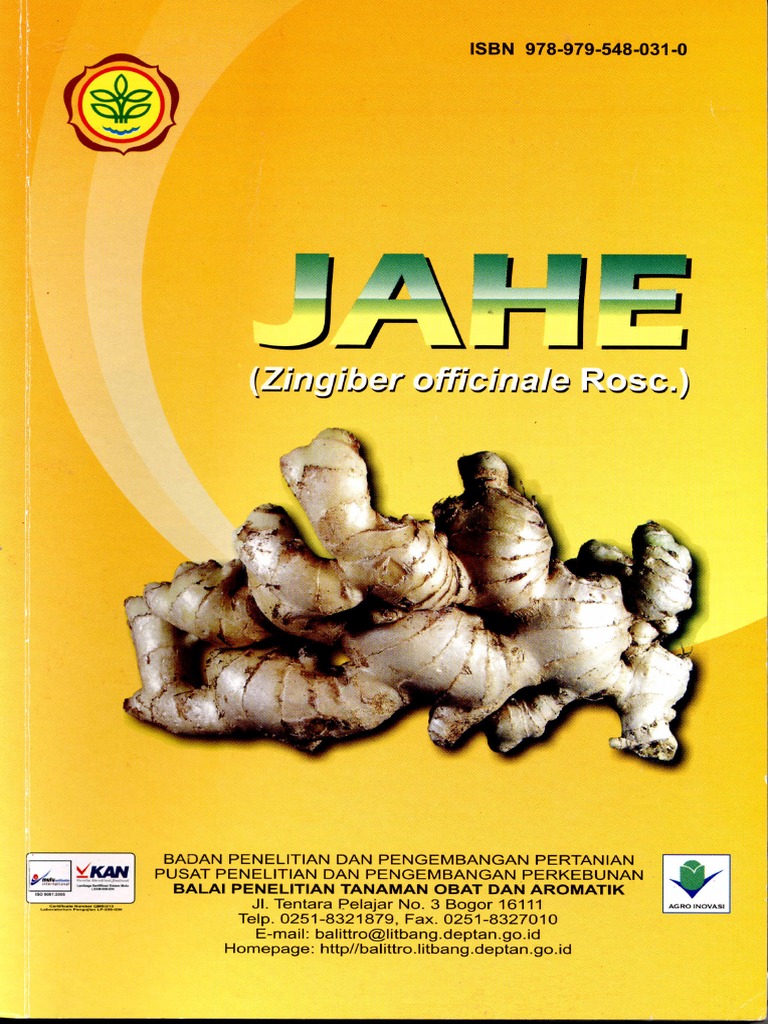 Monograf Jahe Terbaru PDF | PDF