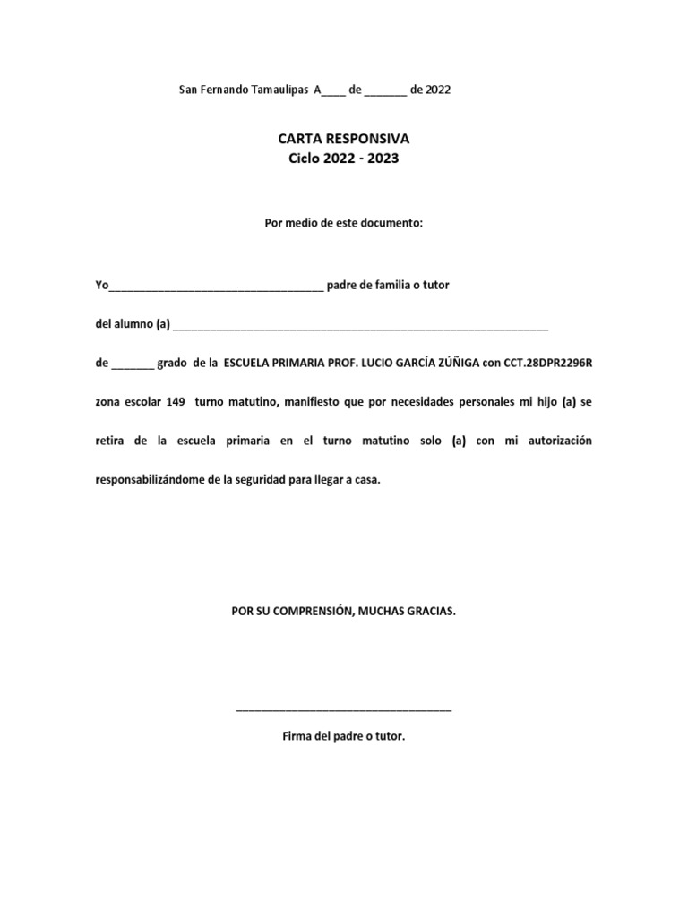 CARTA RESPONSIVA.pdf | PDF