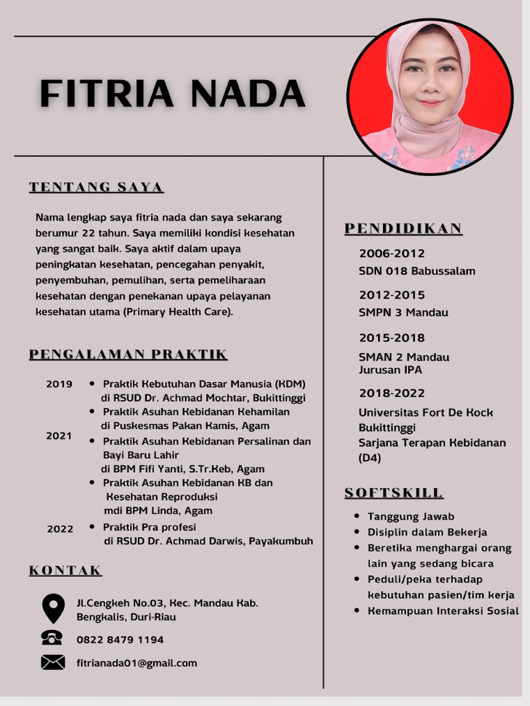 CV Nada PDF | PDF