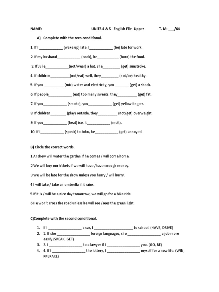 Conditional Structures, Wishes, and Regrets: A Comprehensive Grammar ...