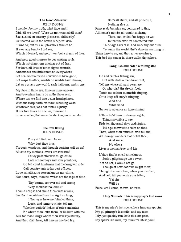 Classics in Poetry - Poems | PDF