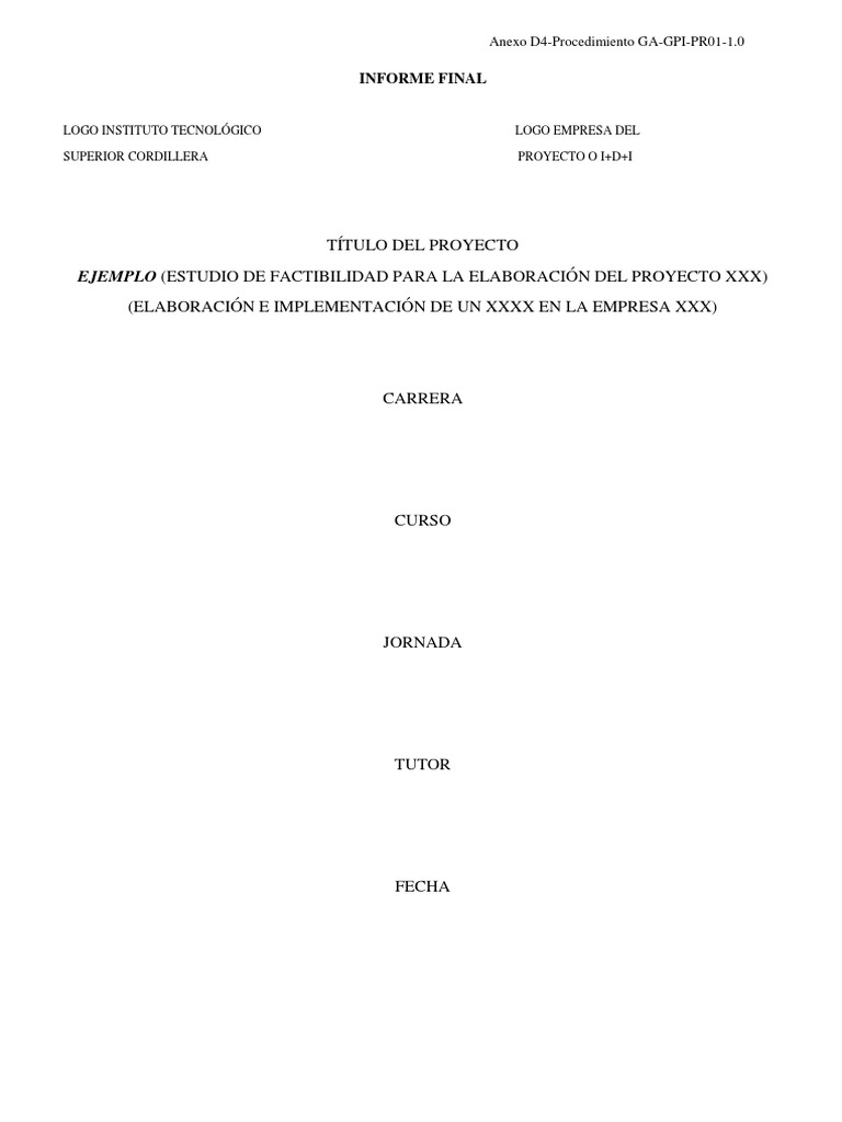 R1 Procedimiento Del Proyecto Integrador ABP-18-21 PDF | PDF | Precios | Innovación