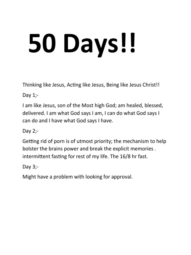 Thinking Like Jesus | PDF