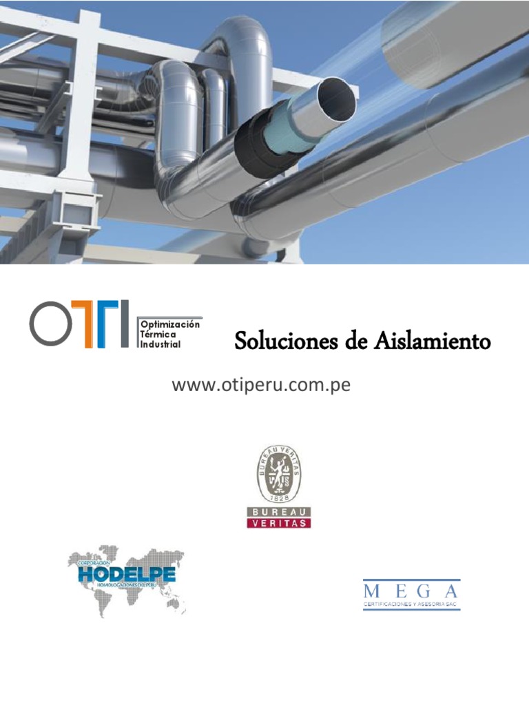 Aislamientos Termicos Oti PDF | PDF | Aislamiento térmico | Sector secundario de la economía