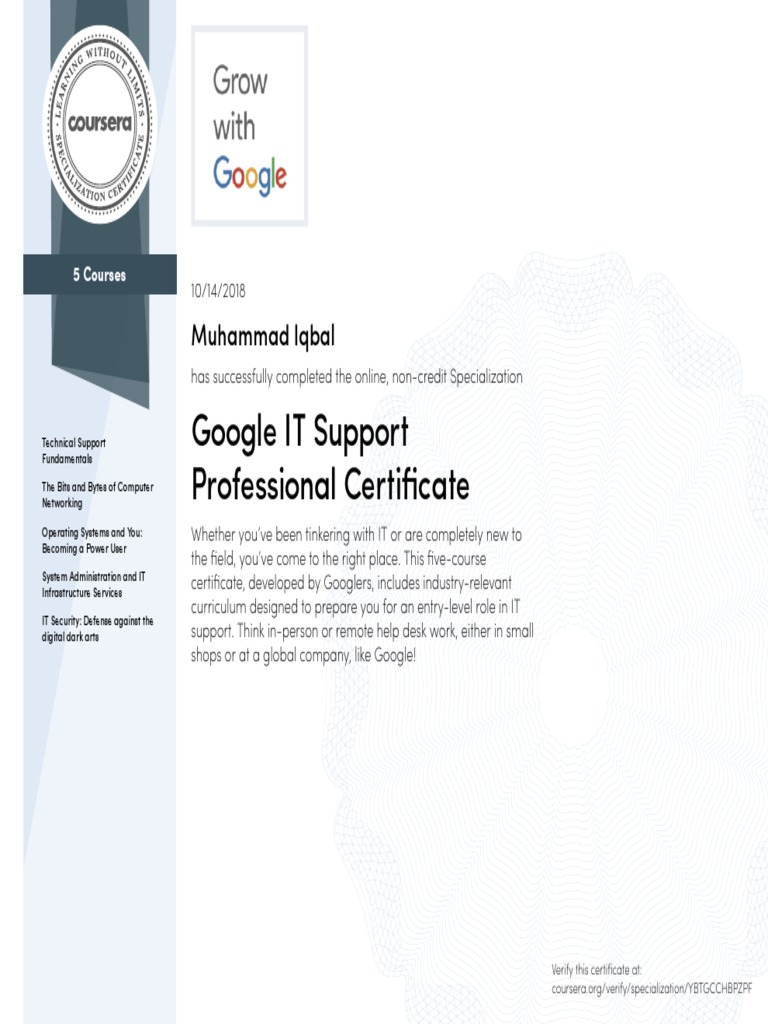 Google Certifications | PDF