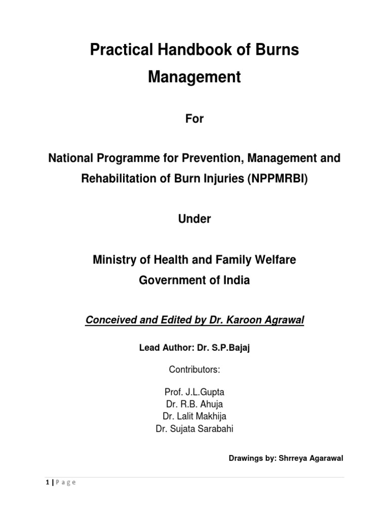 Practical Handbook For Burns Injury Management (Draft) PDF | PDF | Burn ... Practical Handbook For Burns Injury Management (Draft) PDF | PDF | Burn ...