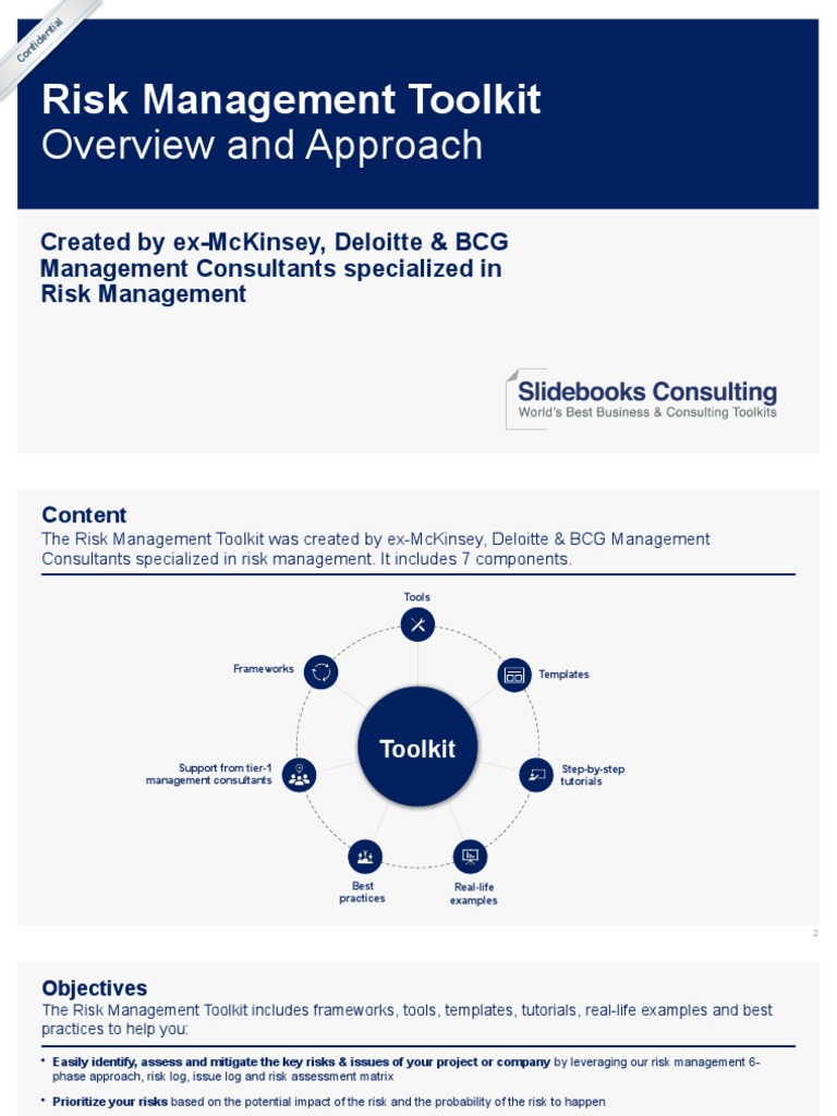 Risk Management Toolkit - Overview and Approach | PDF