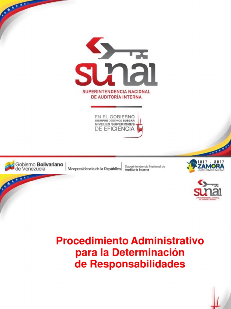 Presentacion SUNAI Determinación de Responsabilidades-1 PDF | PDF ...