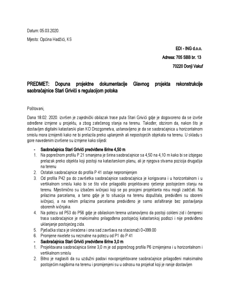 Dopis | PDF