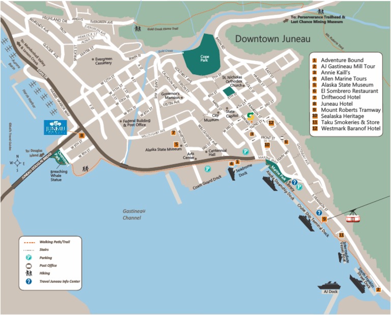 Juneau Alaska Map | PDF