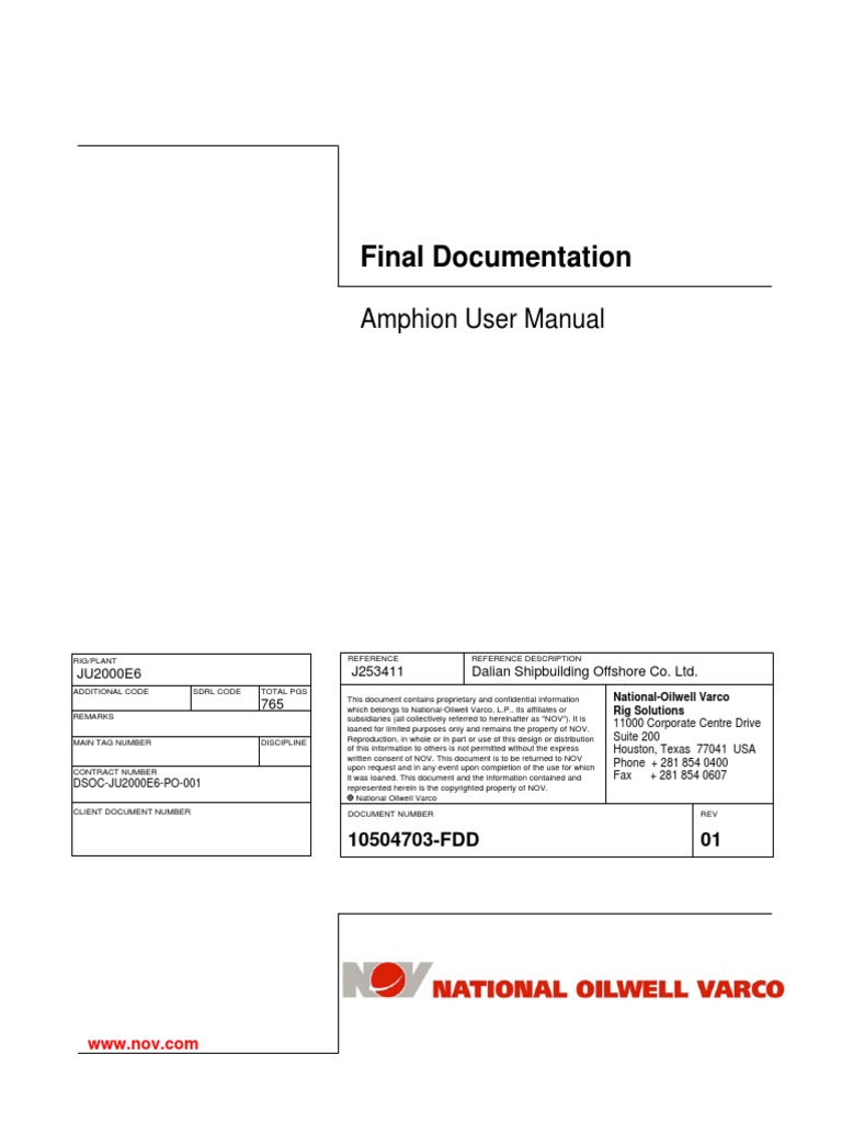 AMPHION INTEGRATED SYSTEM Operato's Guide (STANDARD) PDF | PDF | Free Software | Computing