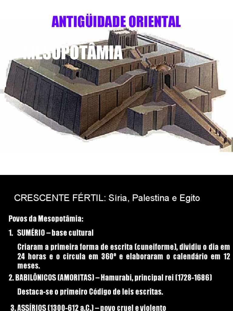 Mesopotamia Mesopotâmia Pdf