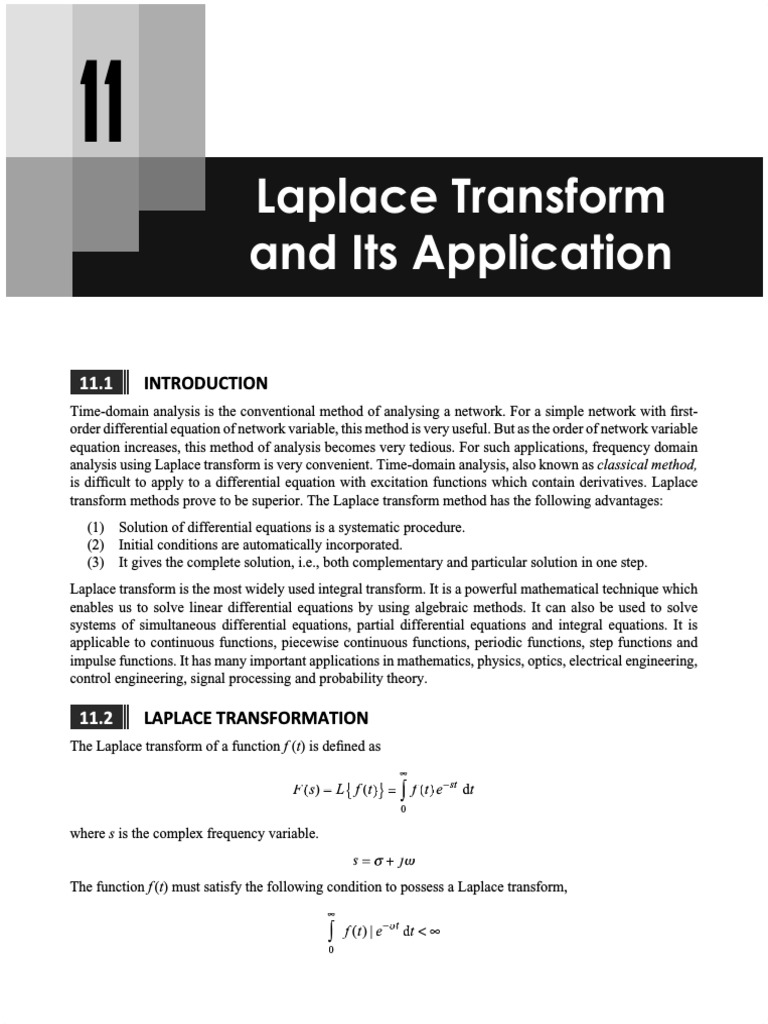 Laplace Transform and Applications-R Singh | PDF | Mathematical Analysis | Differential Equations