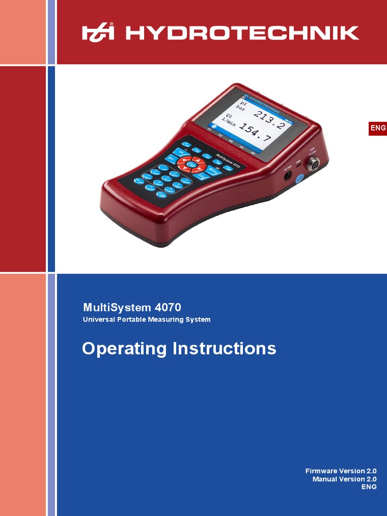 MultiSystem-4070 BAL ENG V2.0 PDF | PDF | Power Supply | Usb
