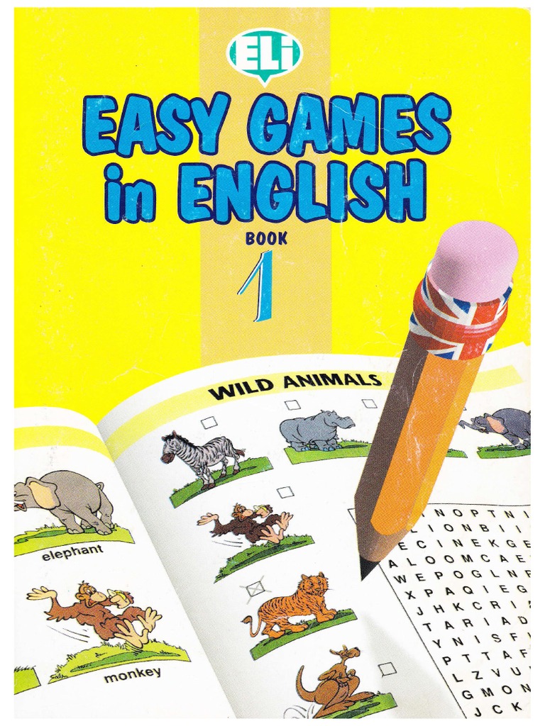 Easy Games in English Book 1 | PDF | Vocabulary