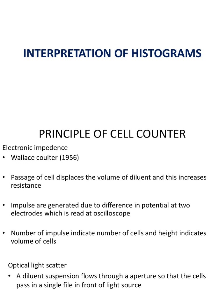 Interpretation-Of-Histograms Presentation | PDF