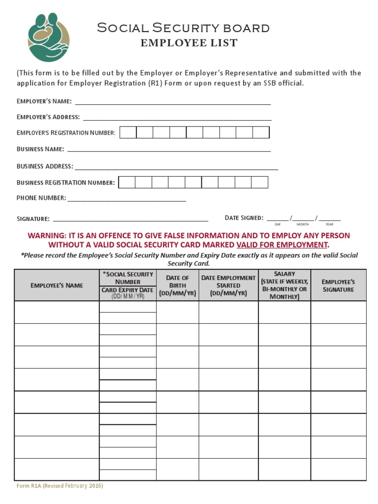 Form R1A | Download Free PDF | Government